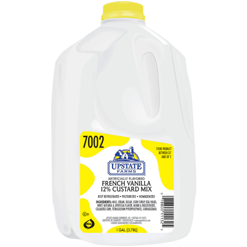 Upstate Farms® 12% French Vanilla Custard Mix | UNC Dairy