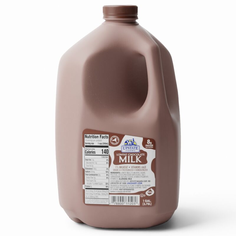 Upstate Farms® Lowfat Chocolate Milk Gallon | UNC Dairy