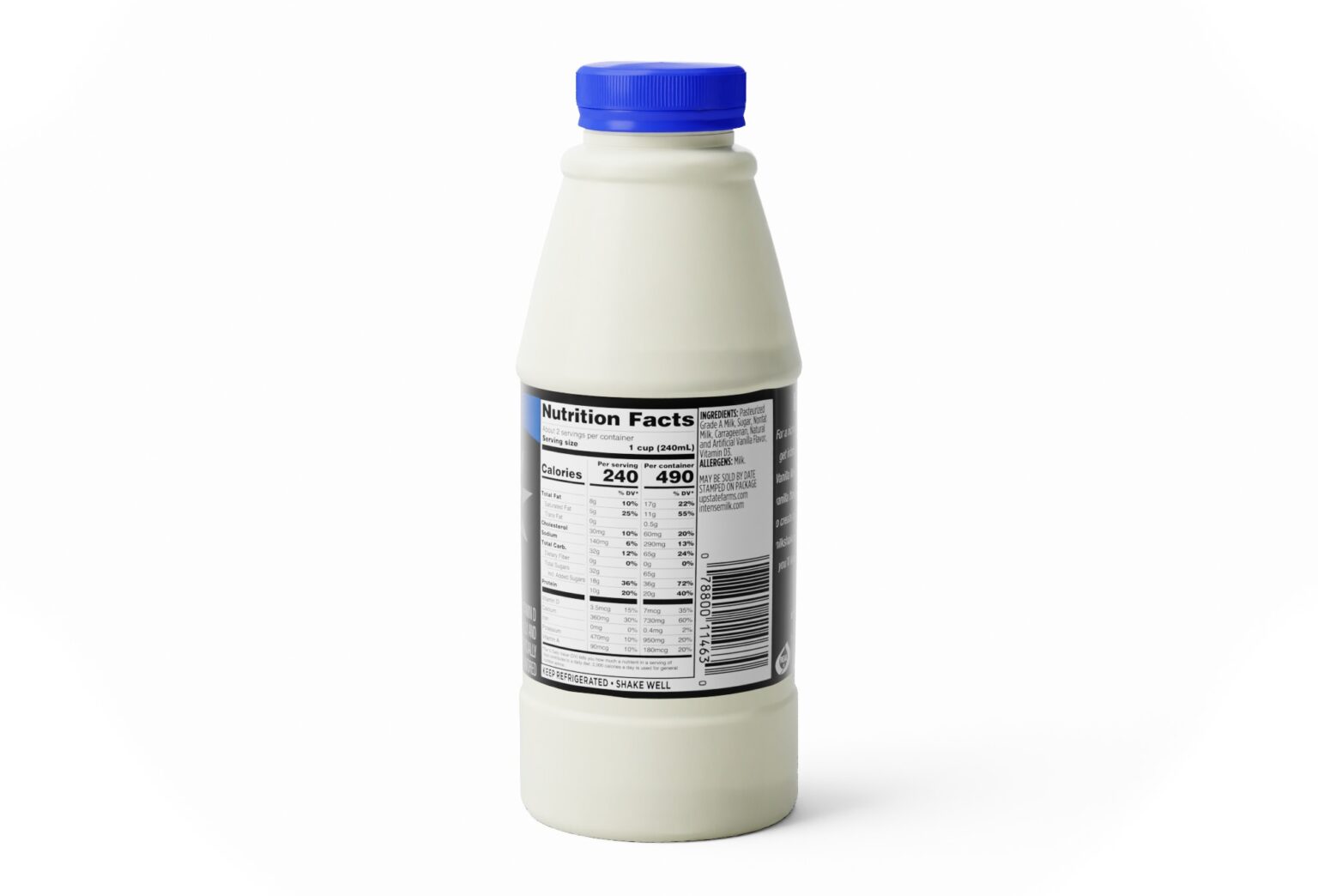 INTENSE® Milk Original Vanilla Milk | UNC Dairy