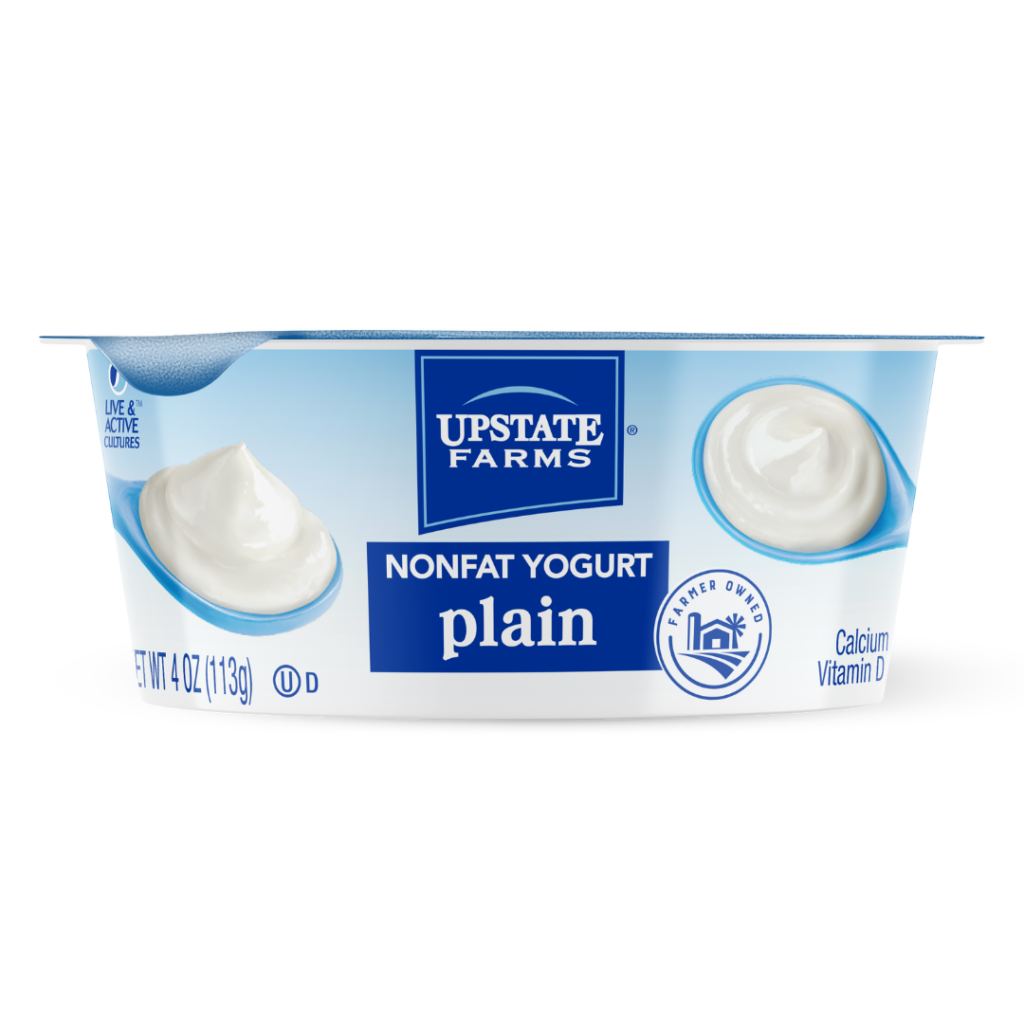 Upstate Farms® 4oz Plain Nonfat Yogurt | UNC Dairy