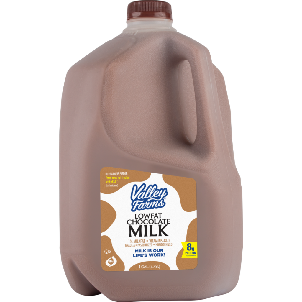 Valley Farms® Lowfat Chocolate Milk | UNC Dairy