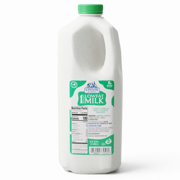 Upstate Farms® 1% Lowfat Milk Half Gallon | UNC Dairy